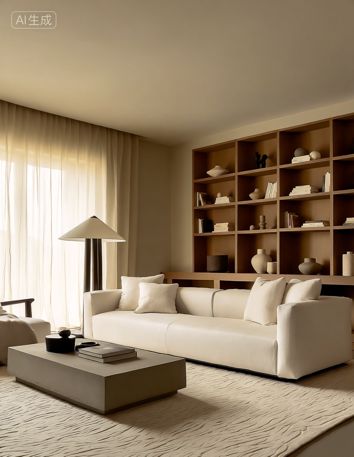 Indoor Space Design - Qwen Model Creativity-LoRA-su pang-Shakker
