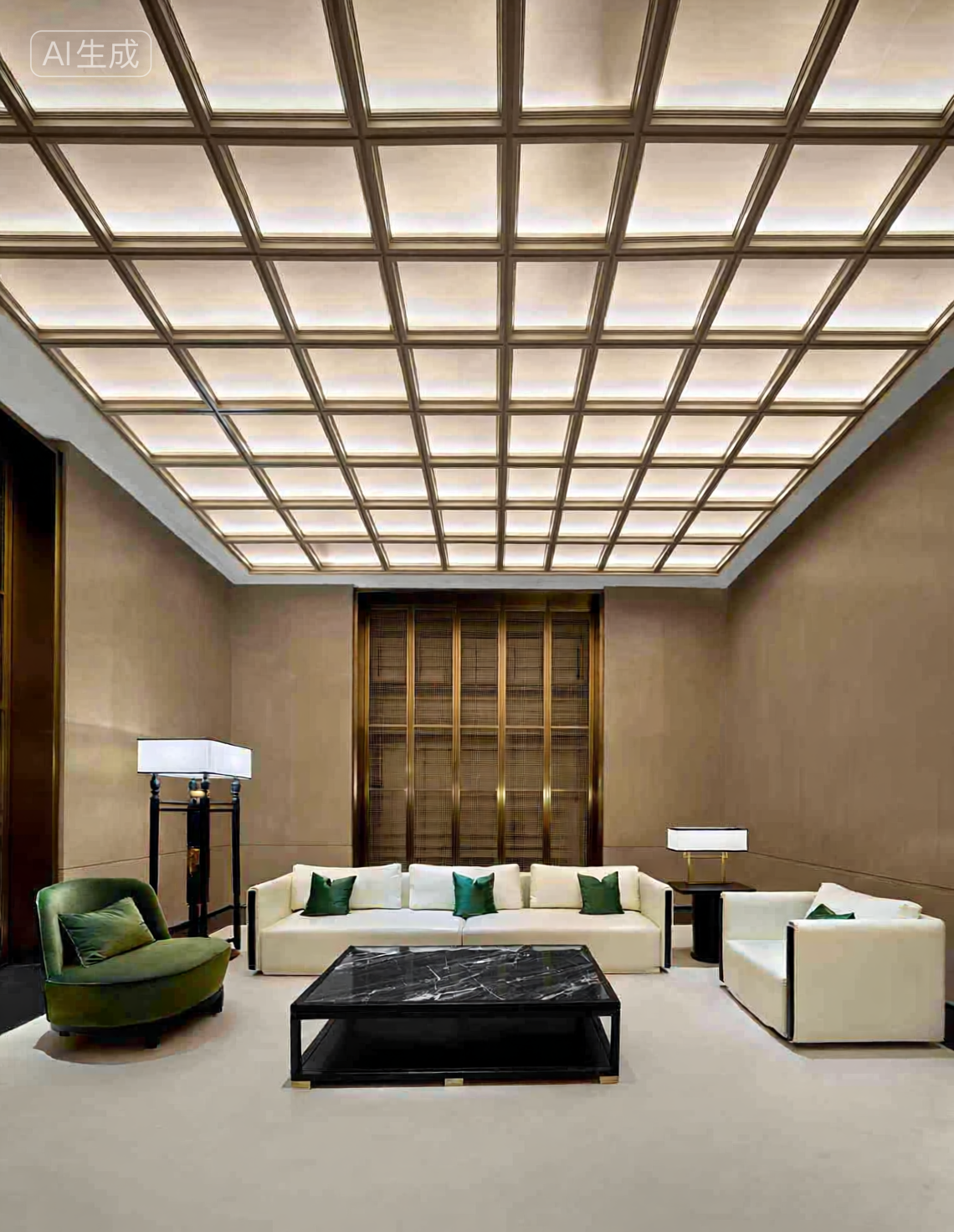 Indoor Space Design - Qwen Model Creativity-LoRA-su pang-Shakker