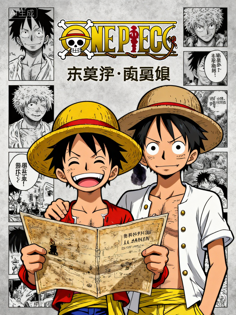 J_One piece_Manga Storyboard Character Illustration Design-LoRA-JA_-Shakker