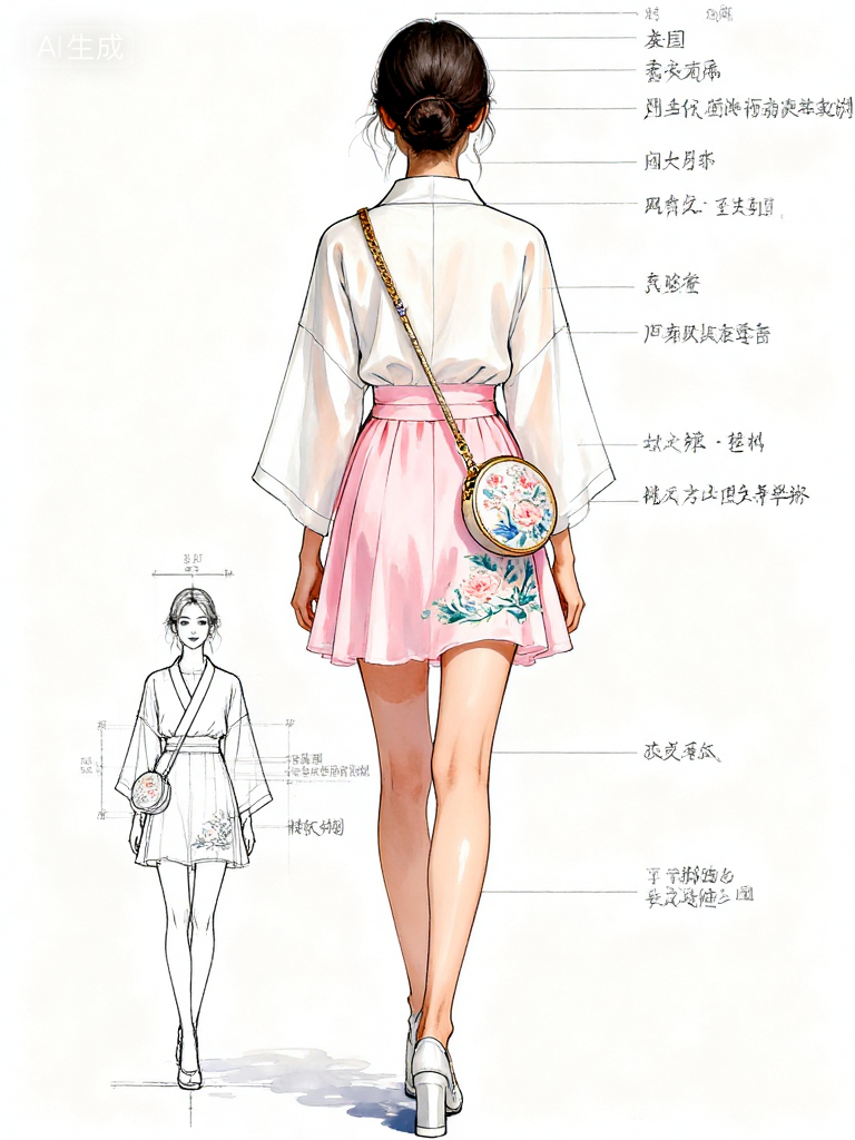 J_Chinese Style Hand-painted_Mens Clothing Design Pattern Display ...